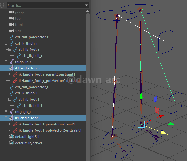 [Maya]Rigging 06 - Foundations of IK